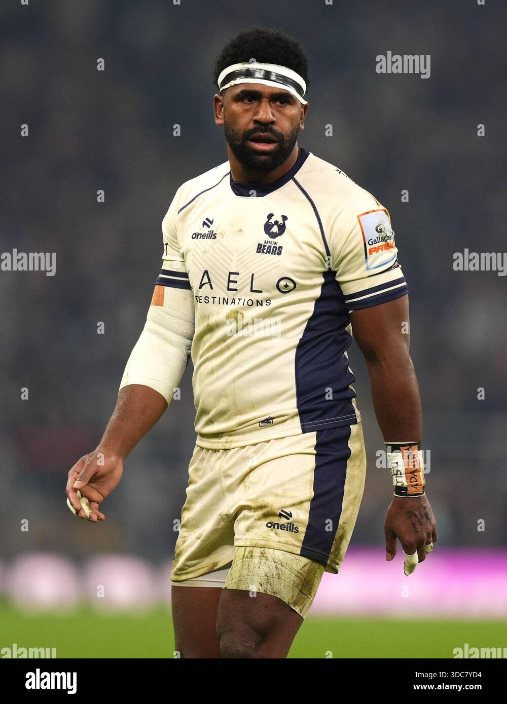 Bristol Bears' Kalaveti Ravouvou during the Gallagher PREM match at the ...