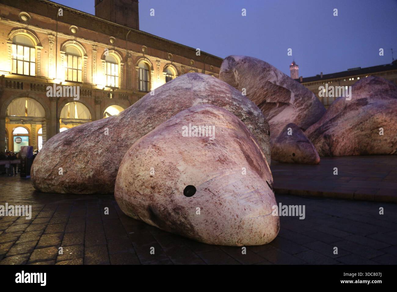 Bologna. Iwagumi - Dismisura Christmas installation and art experience created by the design ...