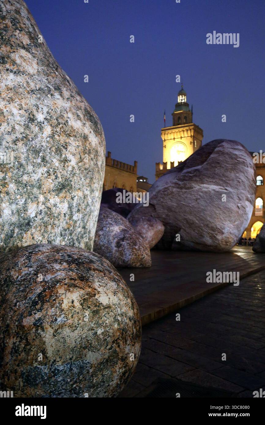 Bologna. Iwagumi - Dismisura Christmas installation and art experience created by design studio ...