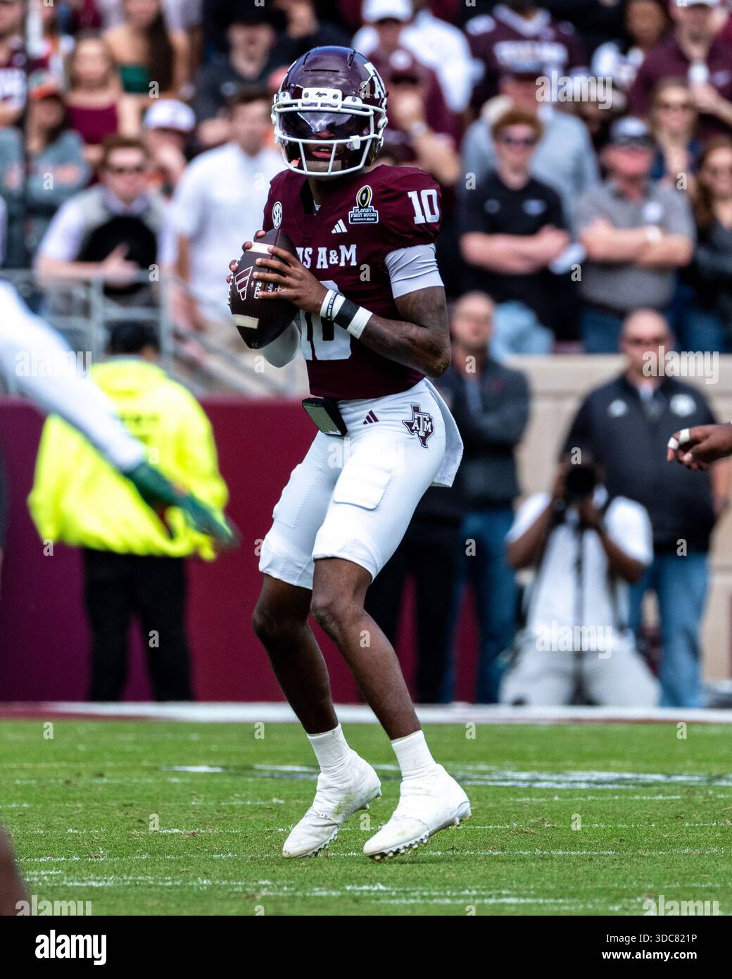 Dec 20, 2025. Marcel Reed (10) of the Texas A&M Aggies in action vs the ...