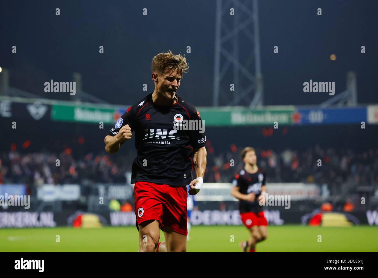 Rotterdam - Noah Naujoks of Excelsior Rotterdam during the seventeenth ...