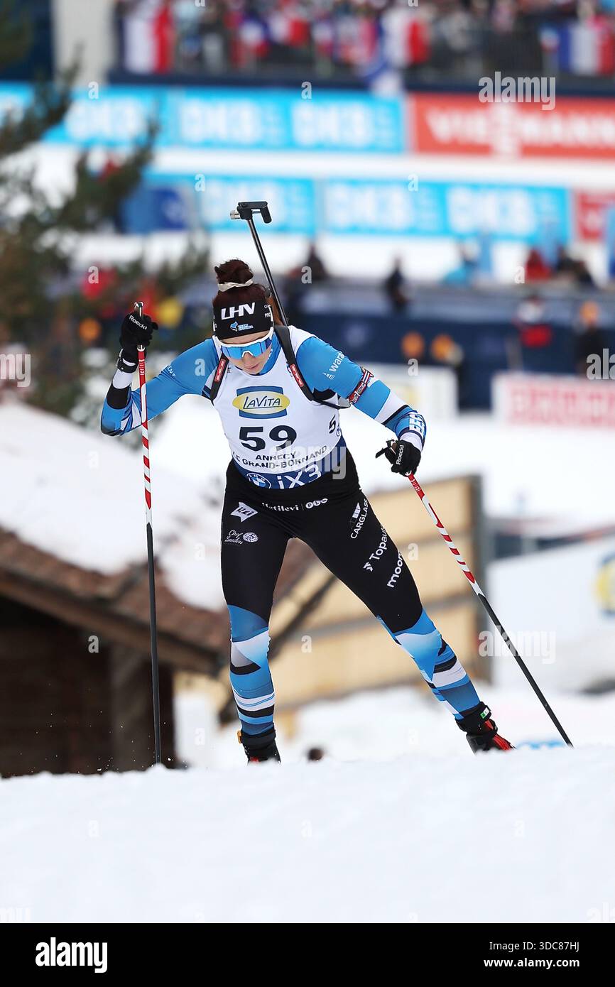 Tuuli Tomingas (Estonia), Women 10 Km Pursuit during the BMW IBU World ...