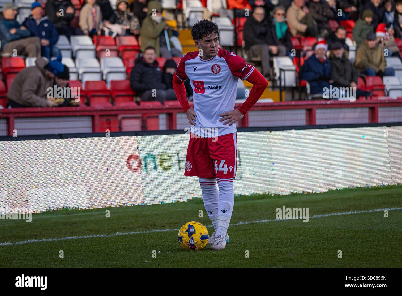Phoenix Patterson (44 Stevenage) iin action during the Sky Bet League ...