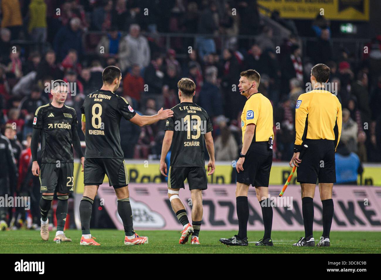COLOGNE, GERMANY - 20 DECEMBER, 2025: Rani Khedira, Andrej Ilic, Andras ...