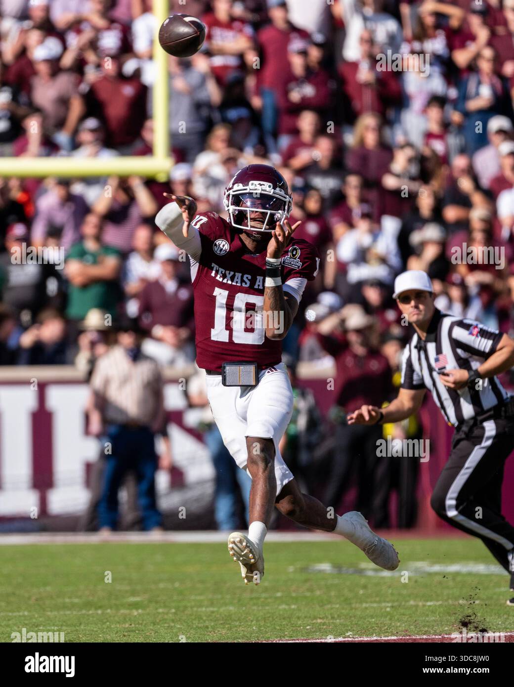 Dec 20, 2025. Marcel Reed (10) of the Texas A&M Aggies in action vs the ...