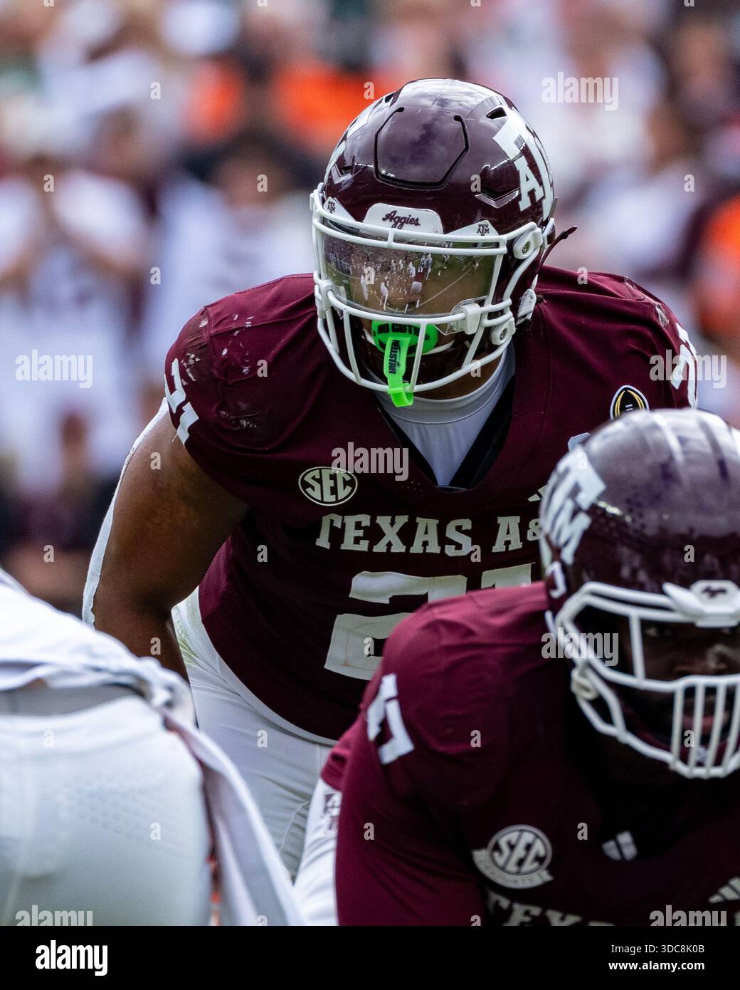 Dec 20, 2025. Taurean York (21) of the Texas A&M Aggies in action vs ...
