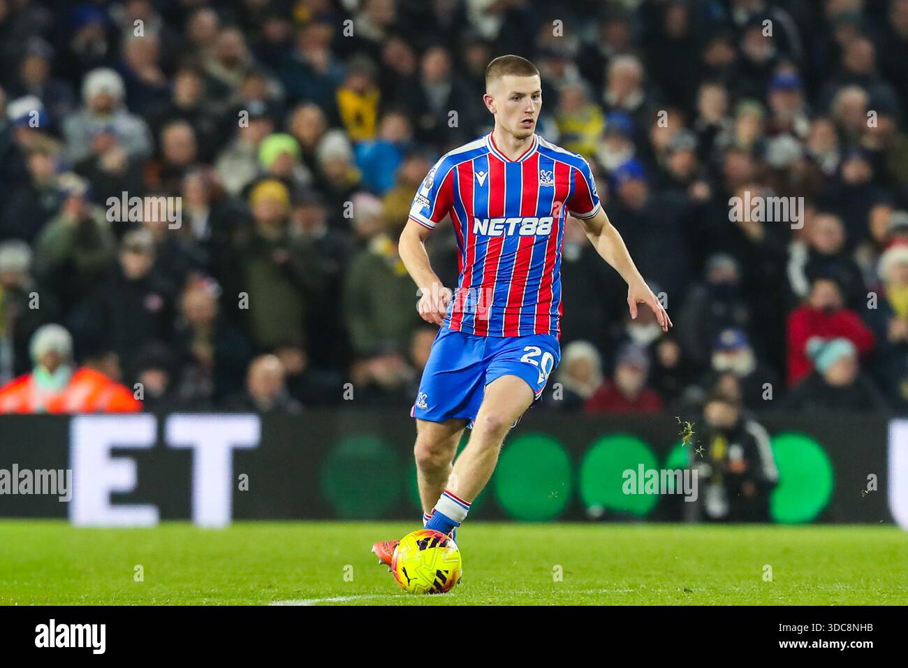 Adam Wharton Of Crystal Palace during the Leeds United v Crystal Palace ...