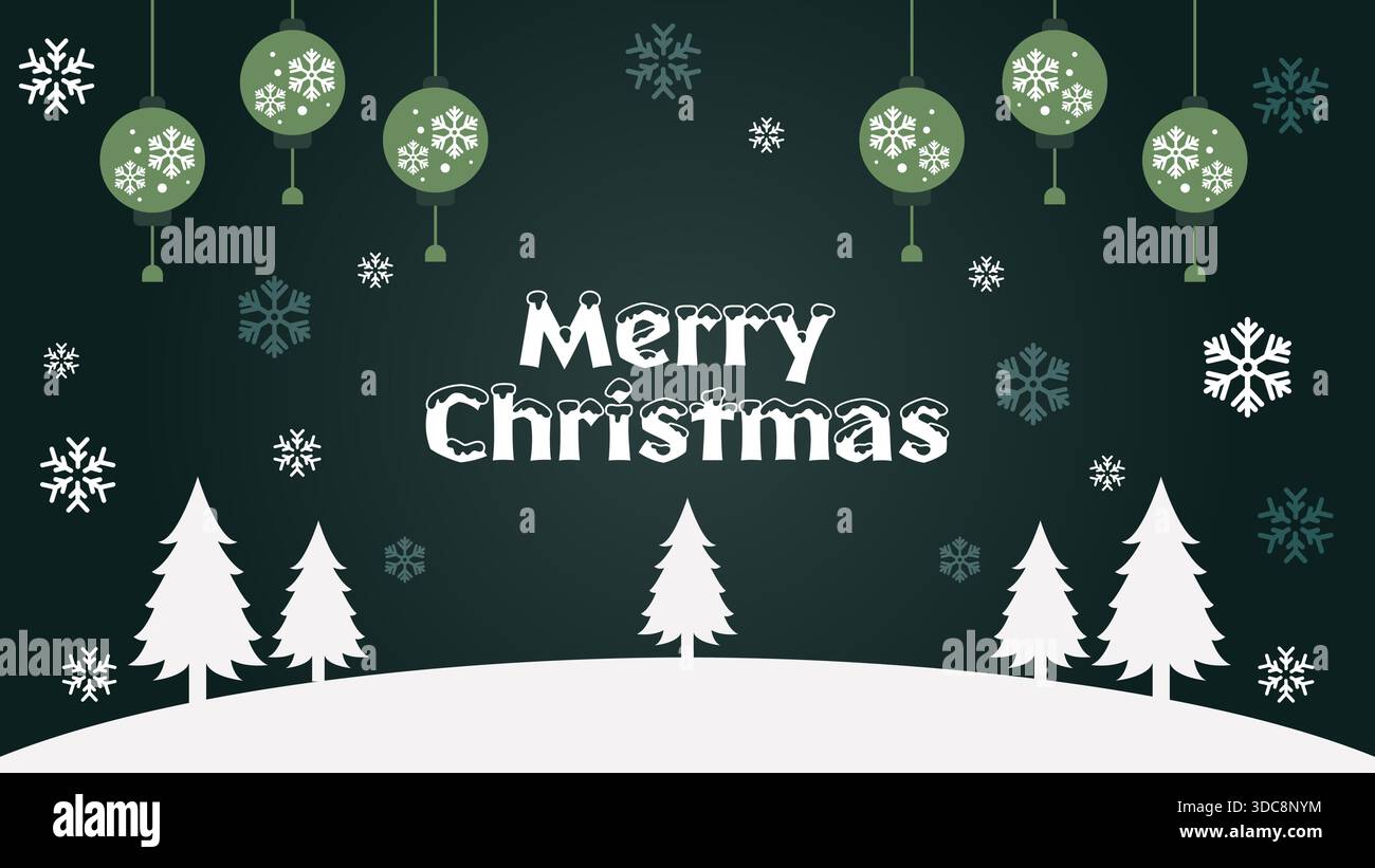 Winter background falling snowflakes featuring Stock Vector Images - Alamy