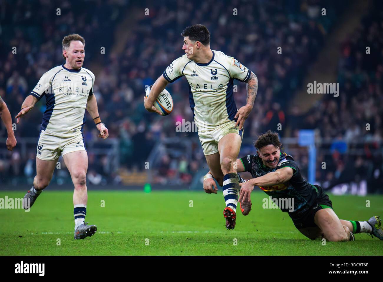 London, UK, 20th December 2025 Bristol Bears fullback Louis Rees-Zammit ...