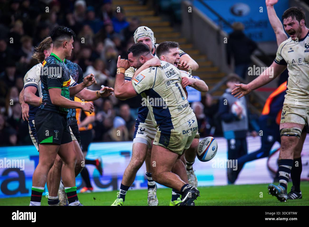 London, UK, 20th December 2025 Bristol Bears prop Ellis Genge ...