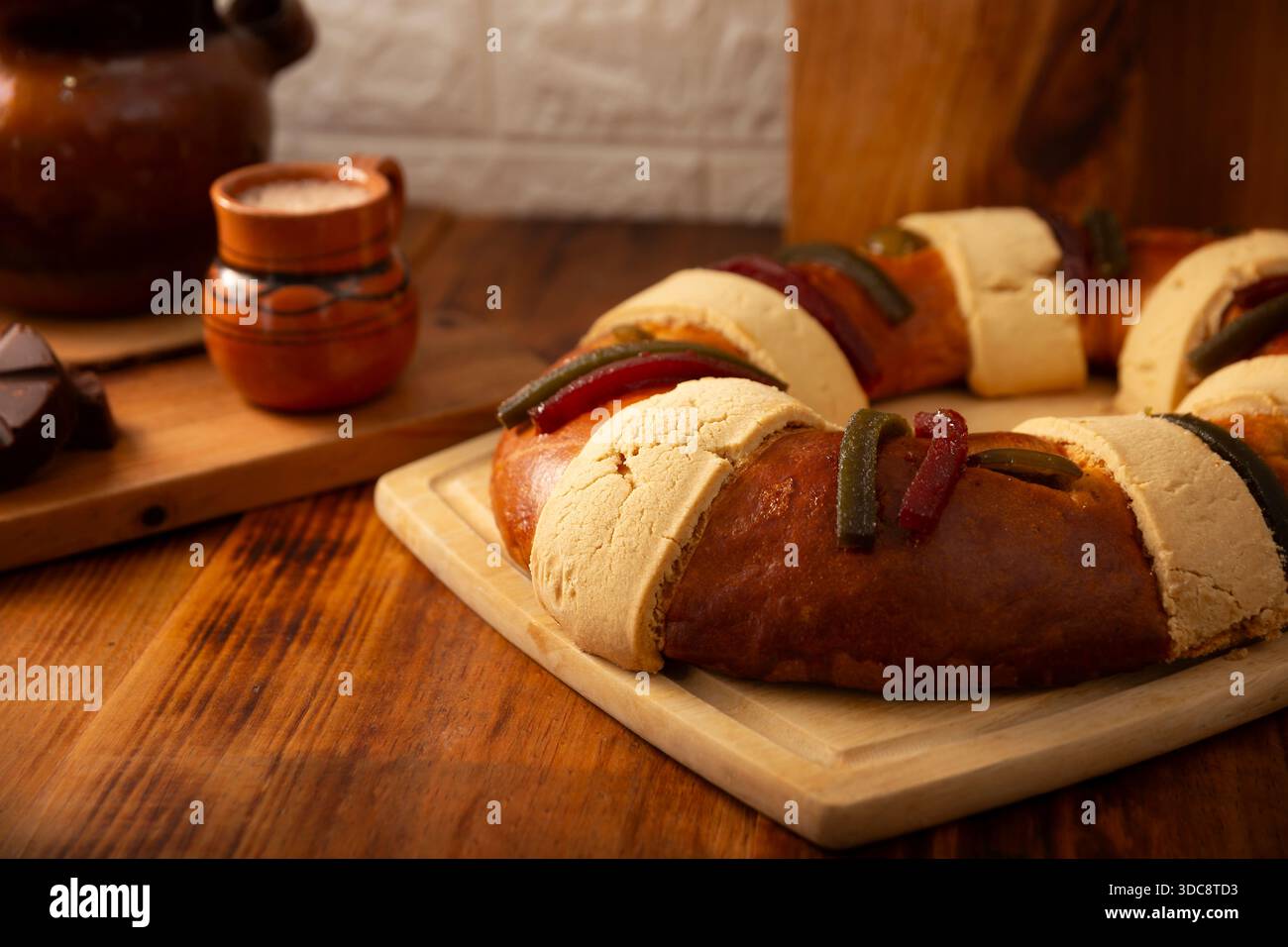 Rosca de Reyes, also called Three Kings Bread, Roscon, Epiphany Cake ...