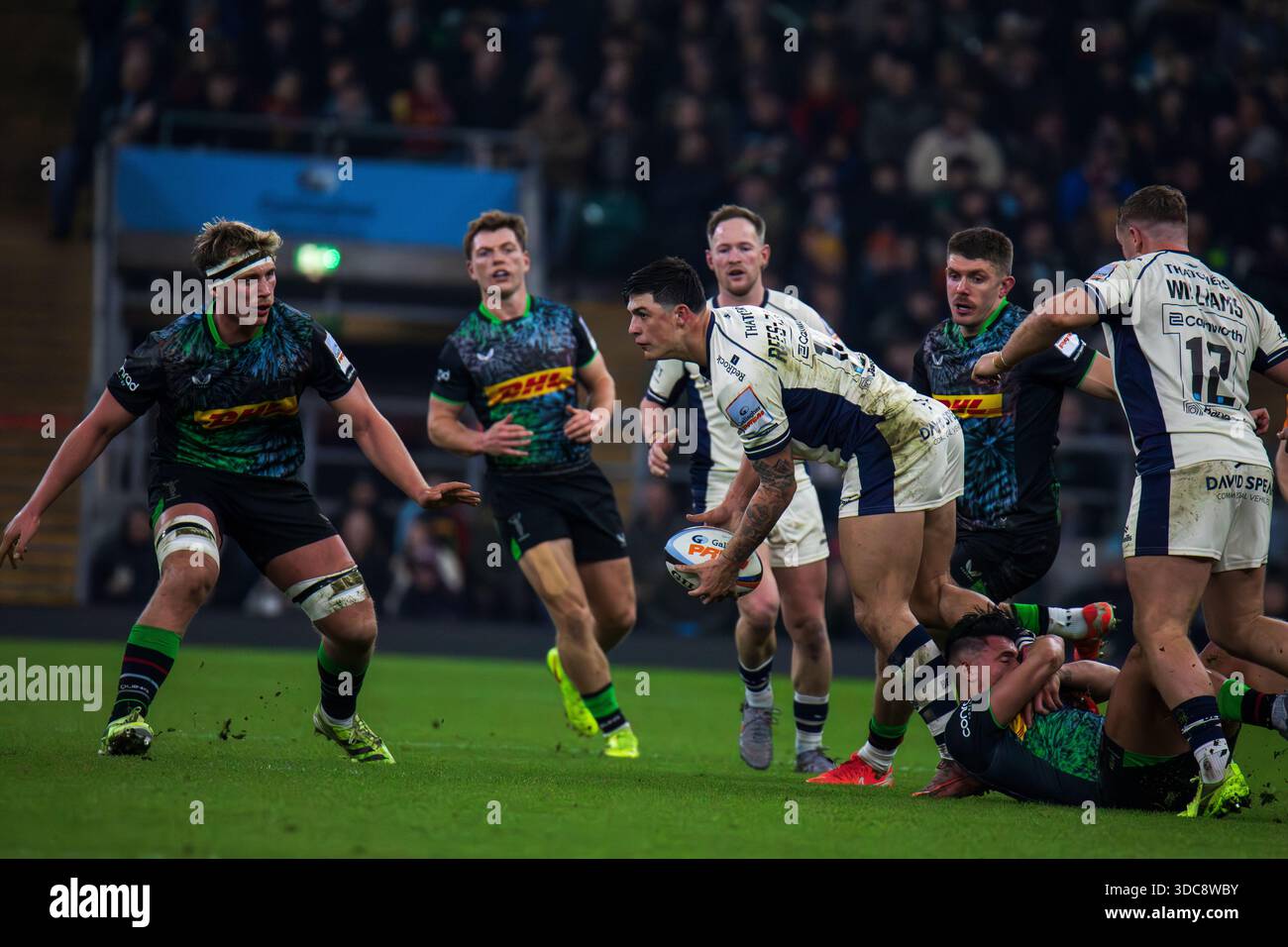 London, UK, 20th December 2025 Bristol Bears fullback Louis Rees-Zammit ...