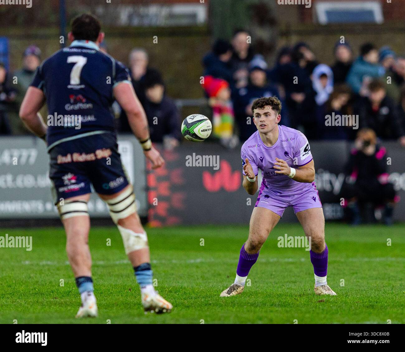 Bedord, England, UK, 19 December 2025. Will Reed of Worcester Warriors ...