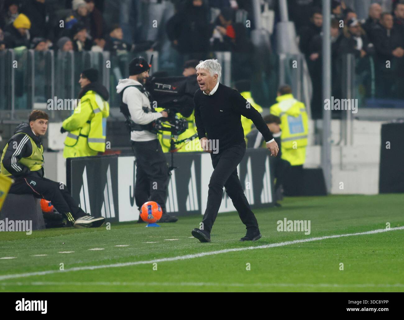 Gianpiero Gasperini manager of AS Roma during the Italian Serie A, 2025 ...