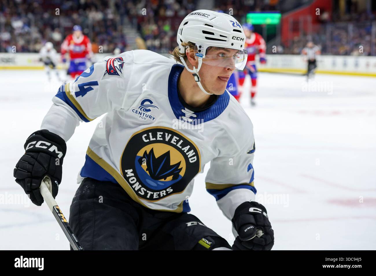 CLEVELAND, OH - DECEMBER 20: Cleveland Monsters left wing Justin ...