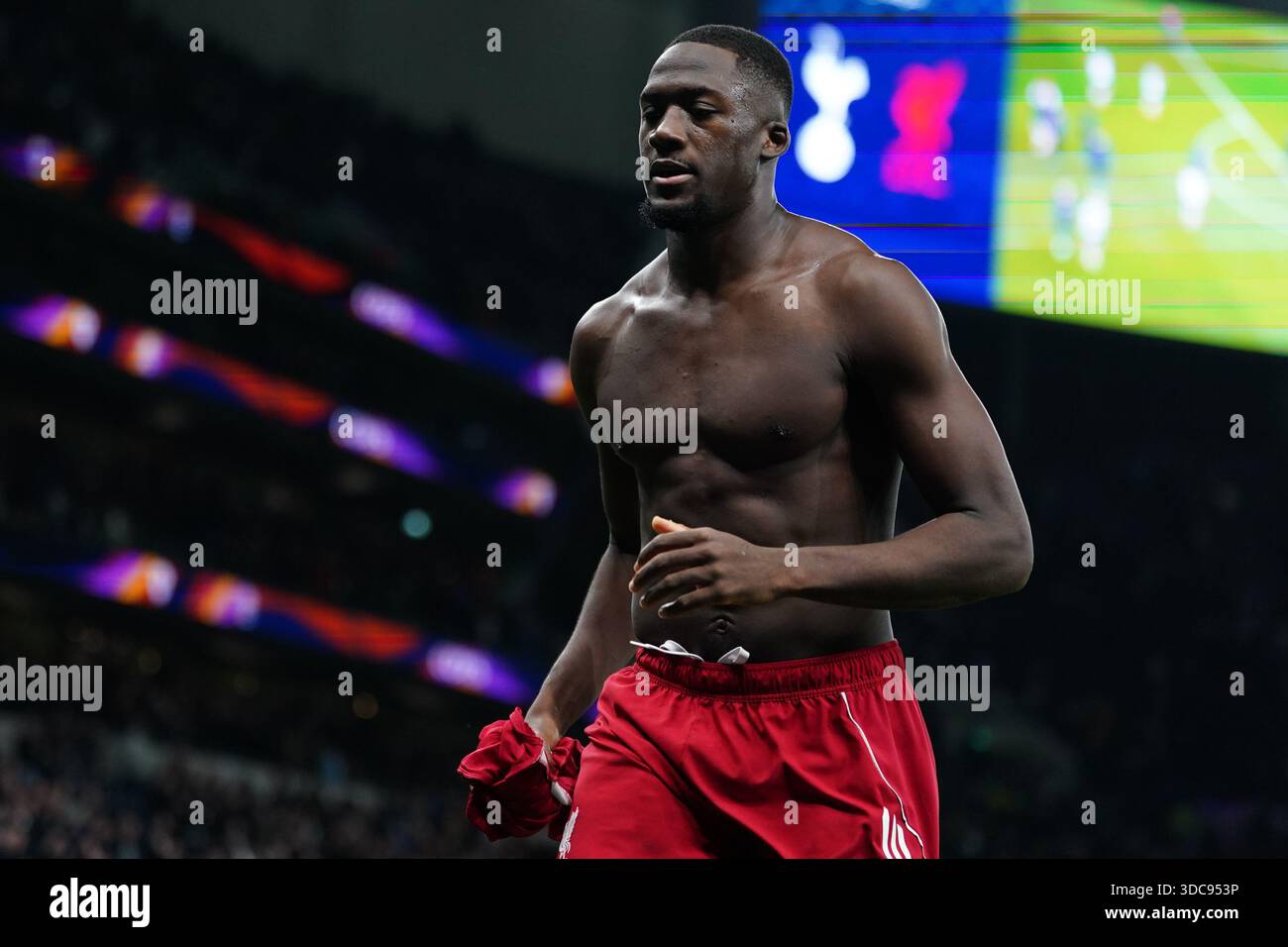 Ibrahima Konaté of Liverpool at full time during the Premier League match Tottenham Hotspur vs ...