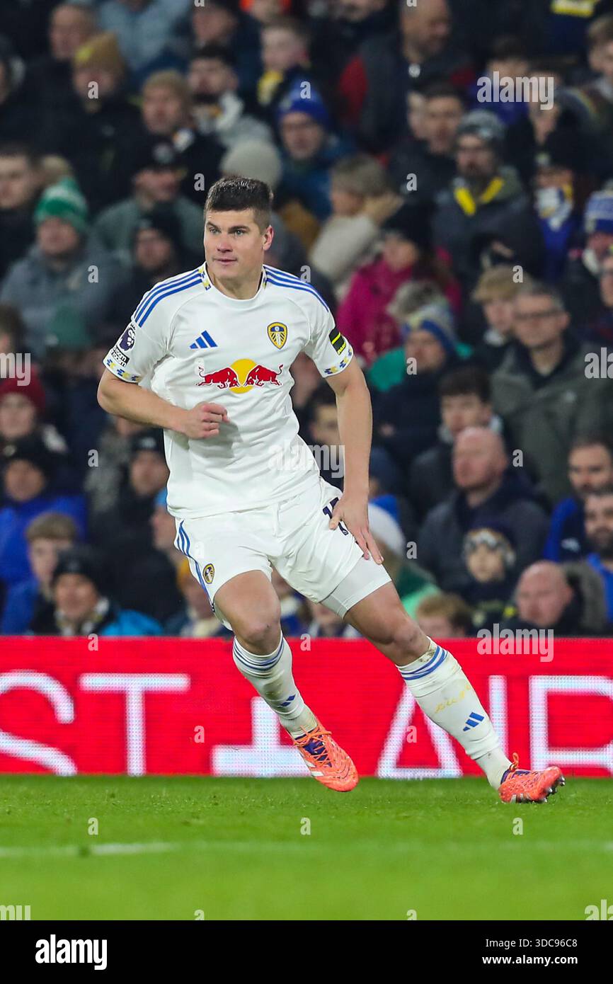 Jaka Bijol Of Leeds United during the Leeds United v Crystal Palace ...