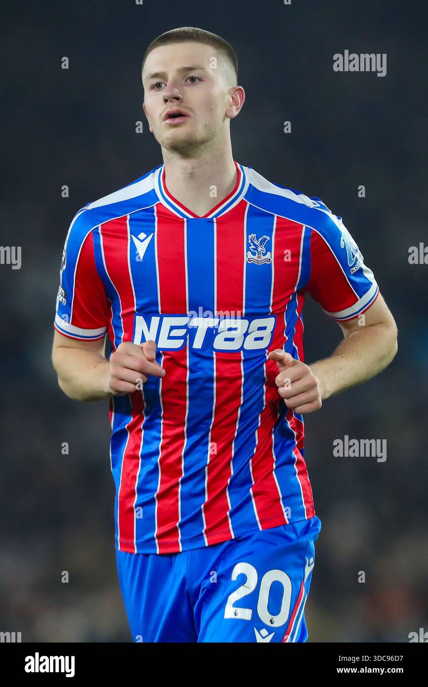 Adam Wharton Of Crystal Palace during the Leeds United v Crystal Palace ...