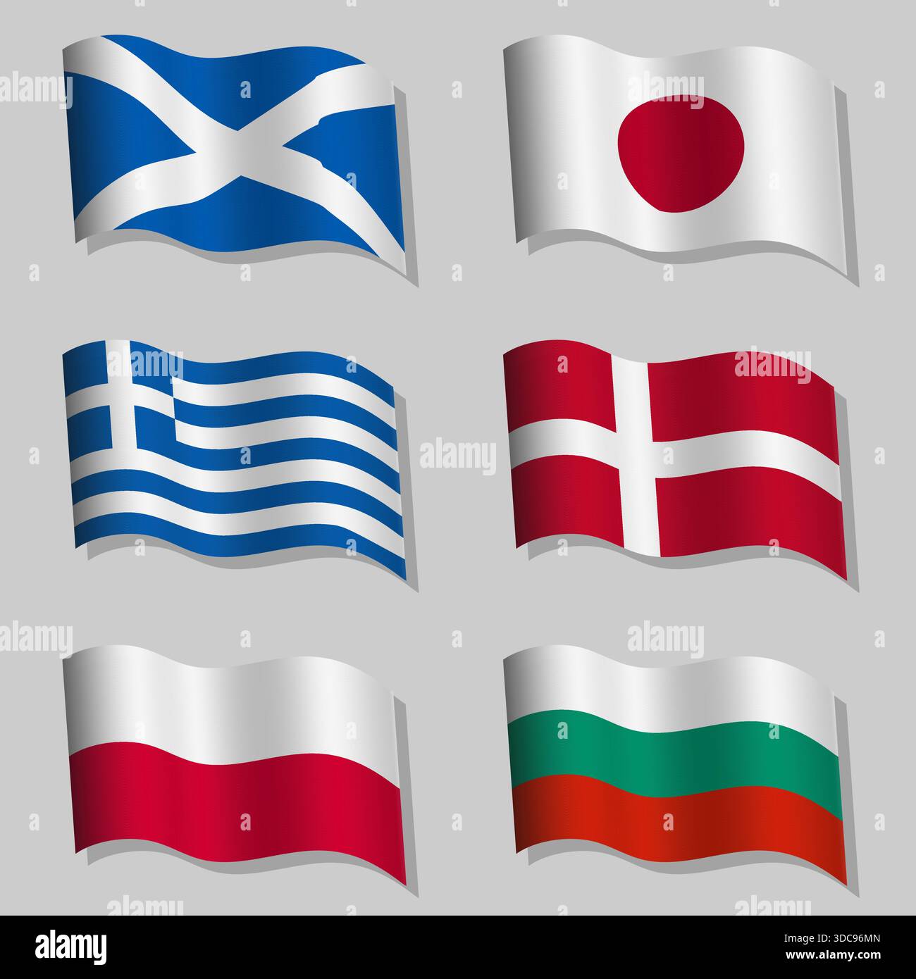 Entire world flags hi-res stock photography and images - Alamy
