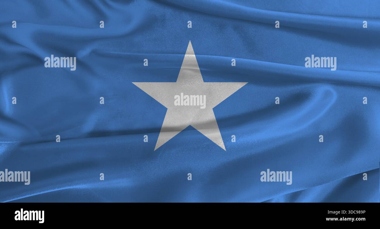 Flag somalia fabric structure hi-res stock photography and images - Alamy