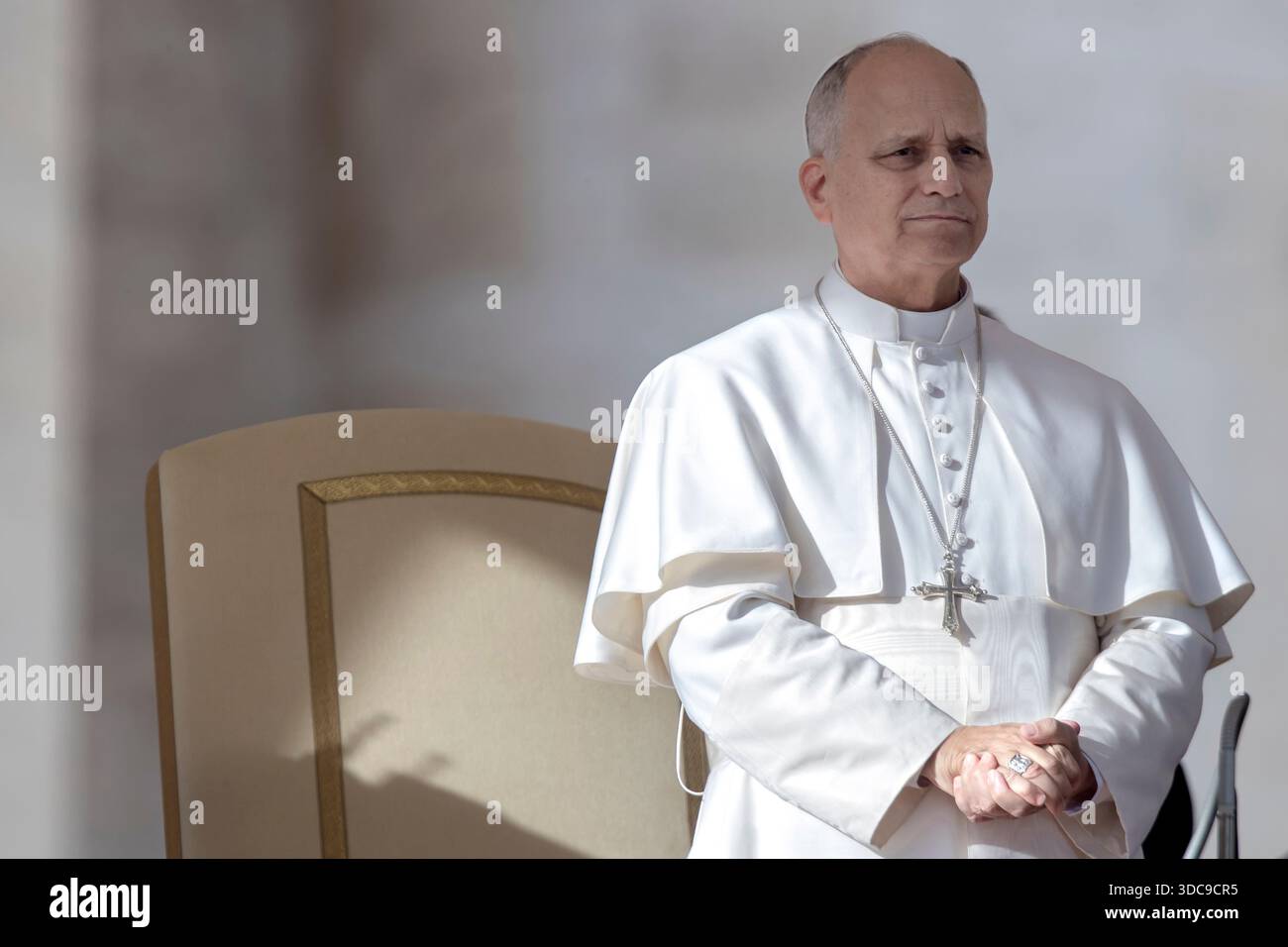 Pope Leo XIV leads the last Jubilee audience in St. Peter's square at ...