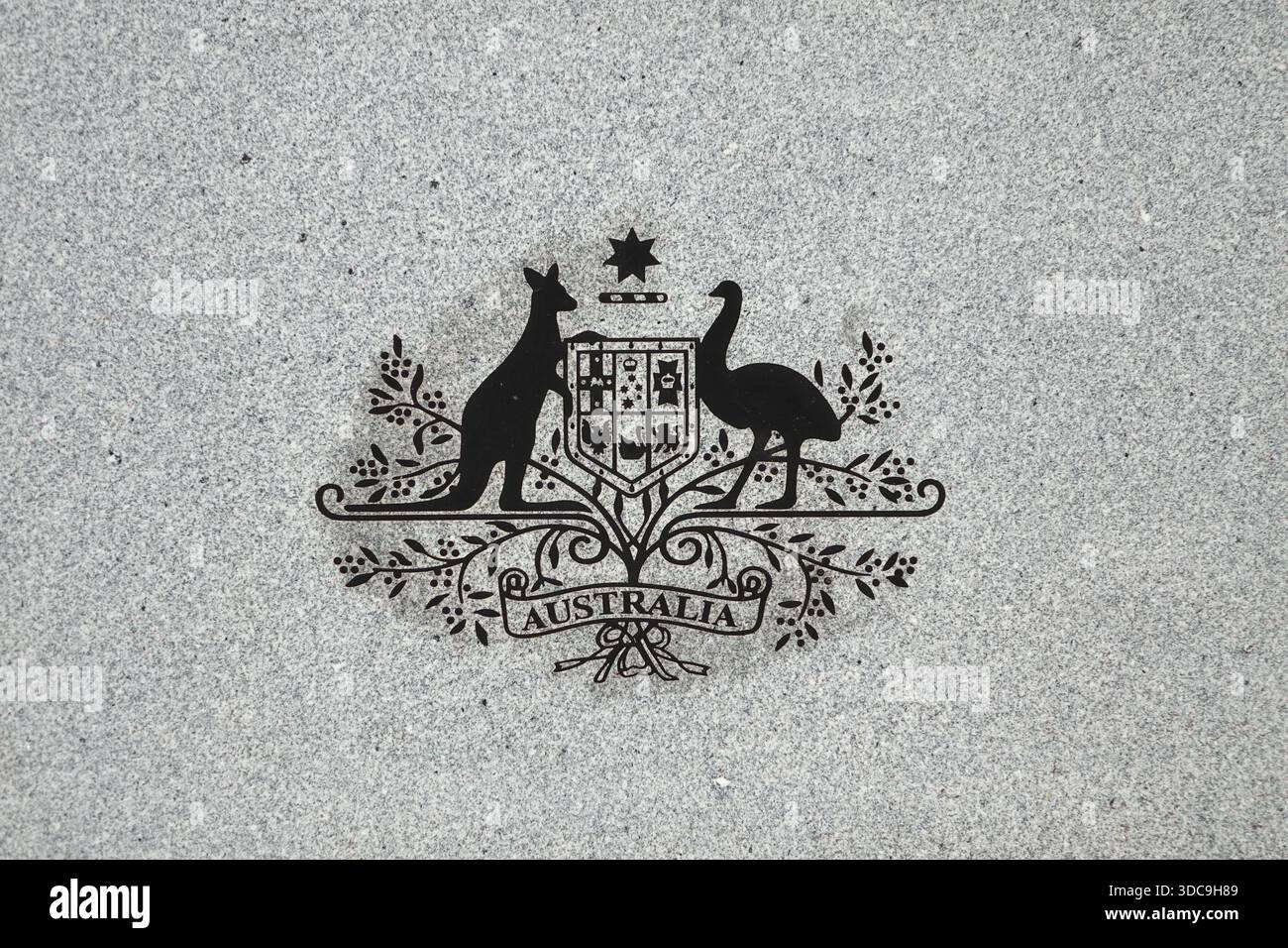 Australian coat of arms hi-res stock photography and images - Alamy