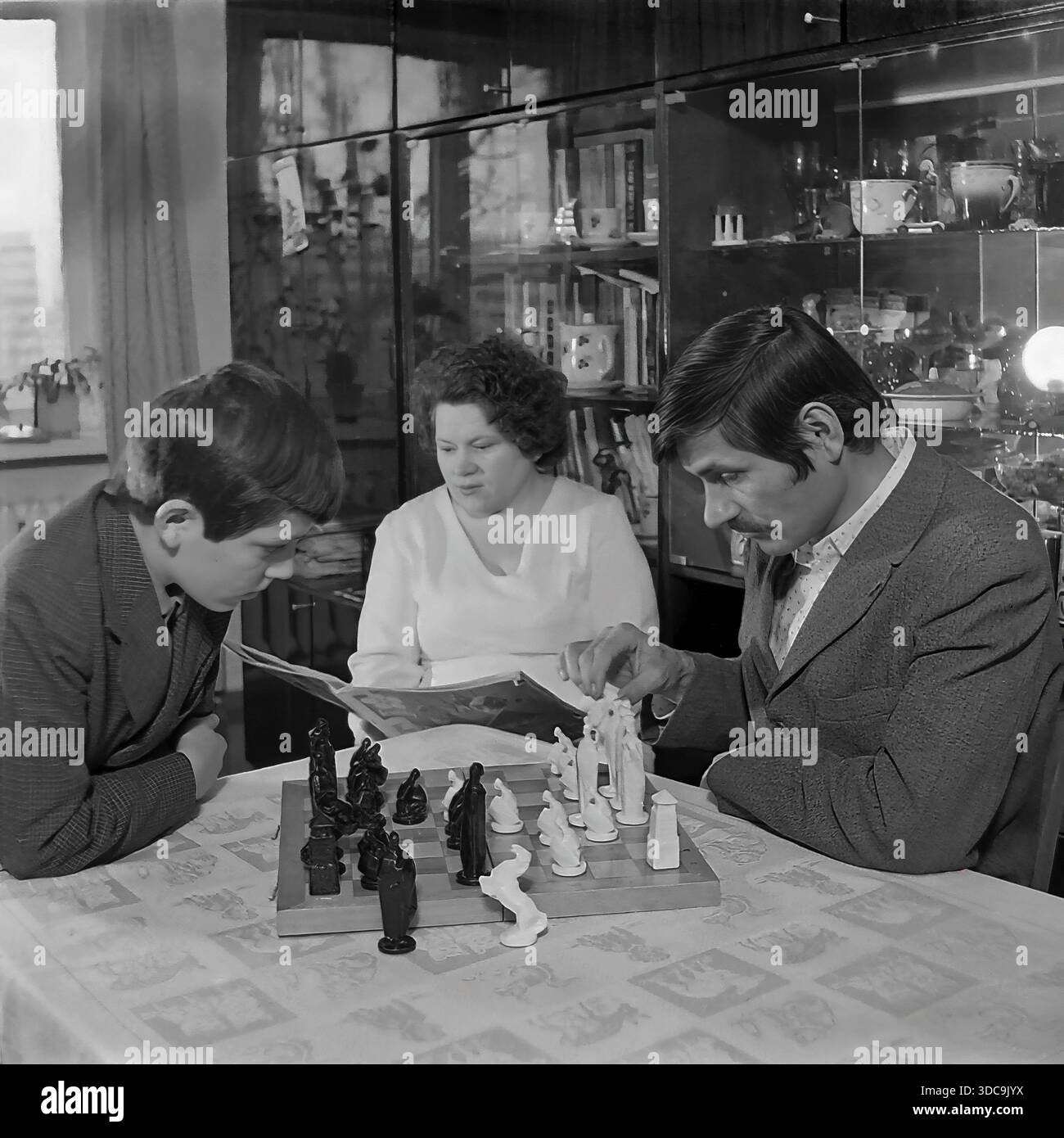 Slaviansk, Ukrainian SSR, USSR - 1981: Archival lifestyle photograph ...