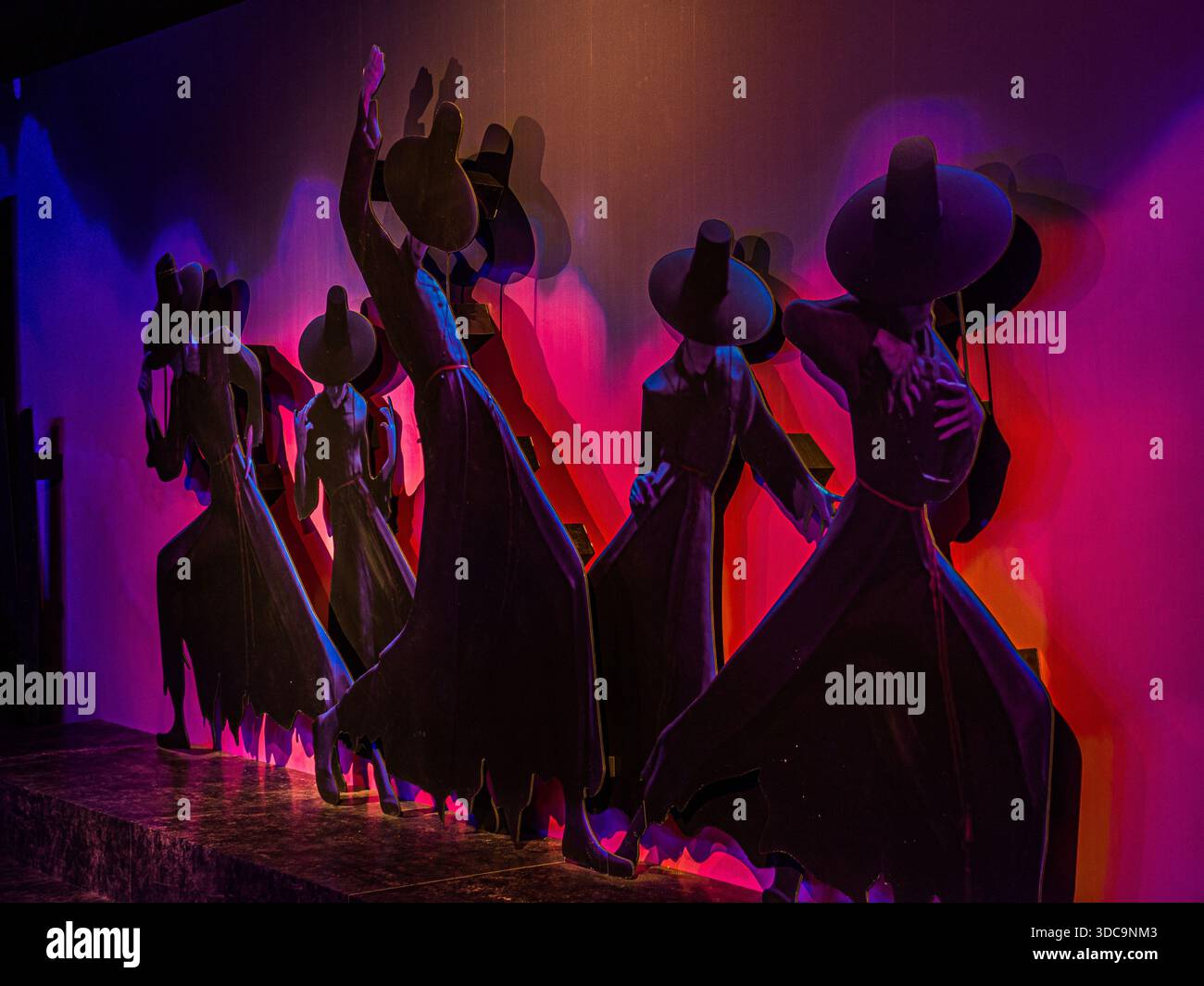 Seoul, South Korea – December.20.2025: Saja Boys Silhouette Performance ...