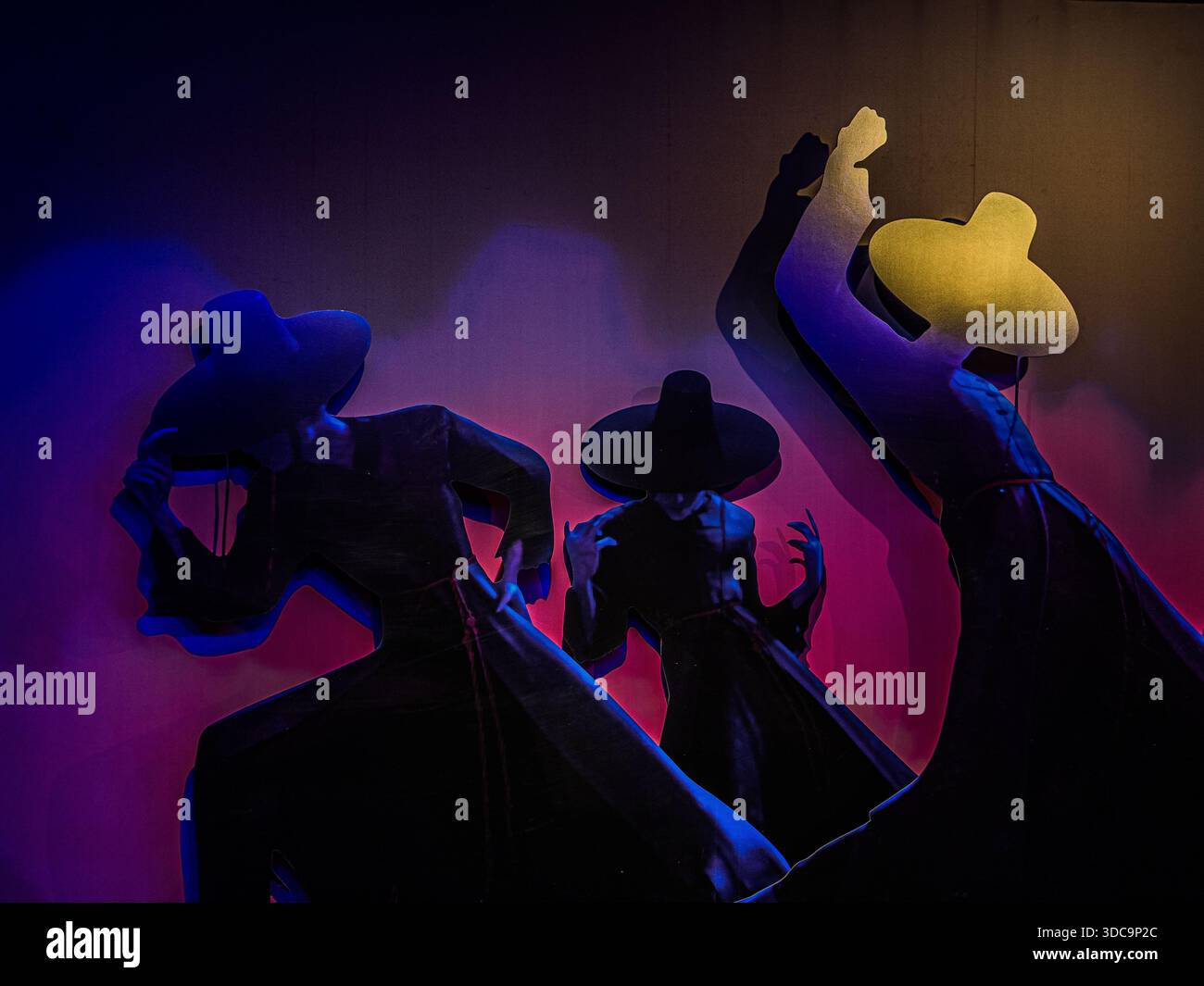 Seoul, South Korea – December.20.2025: Saja Boys Silhouette Performance ...