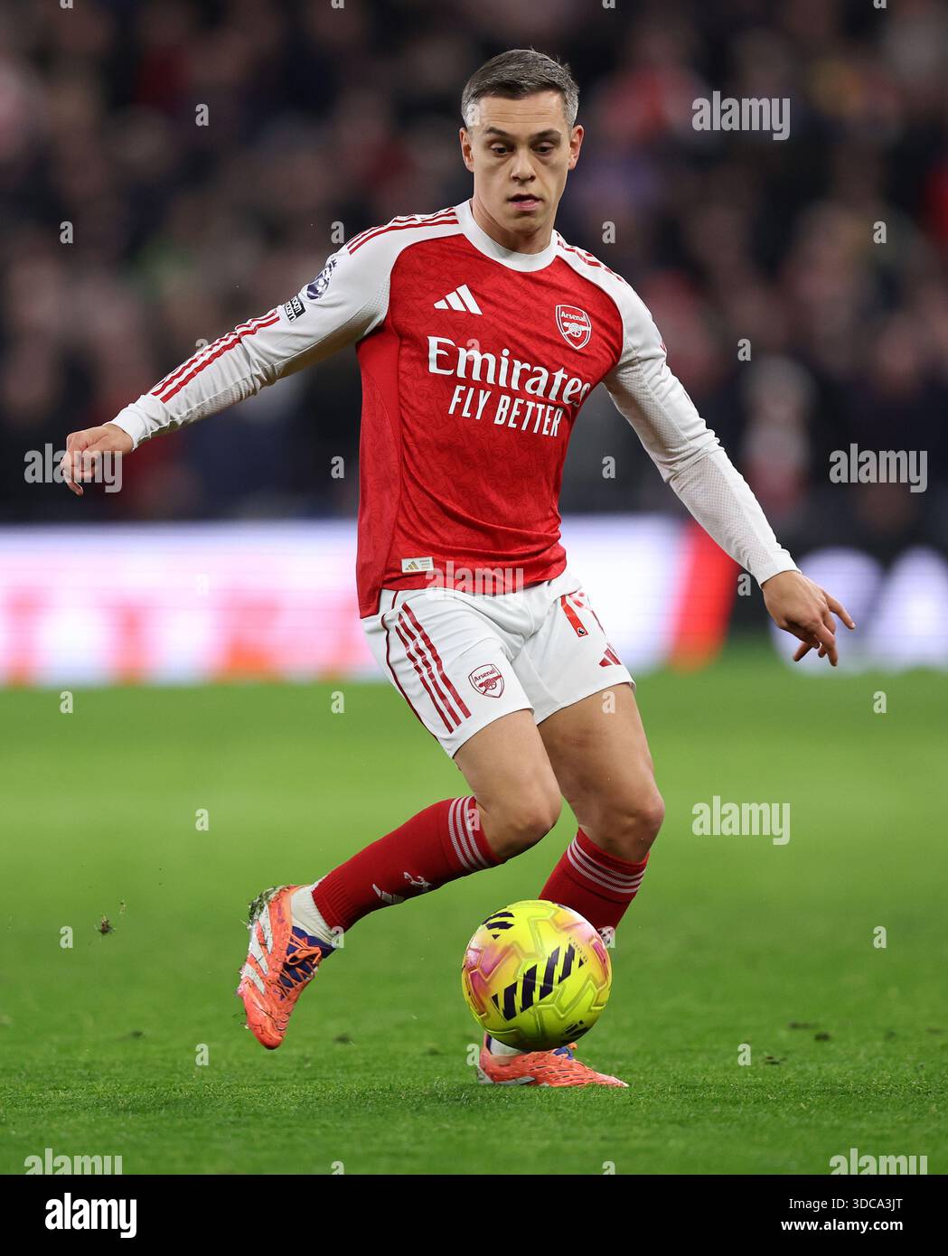 Liverpool, England, 20th December 2025. Leandro Trossard of Arsenal ...