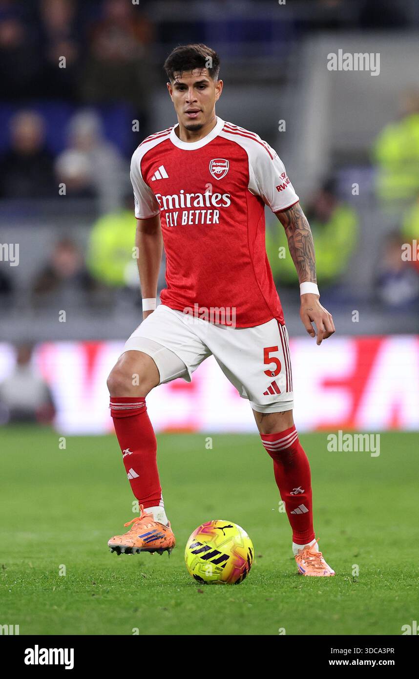 Liverpool, England, 20th December 2025. Piero Hincapie of Arsenal ...