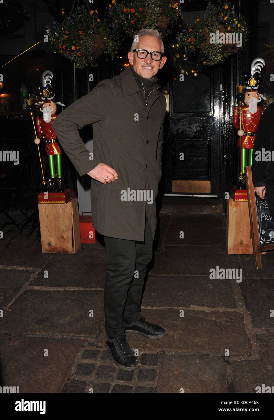 Gary Lineker at the Piers Morgan Christmas 2025 party, The Scarsdale ...