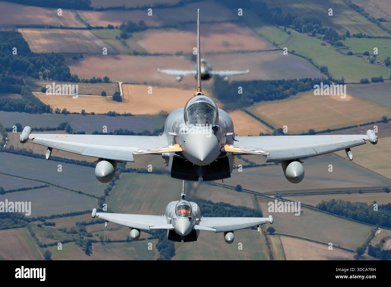 The Spanish Air Force Eurofighter EF-2000 Typhoon and Typhoon S are ...