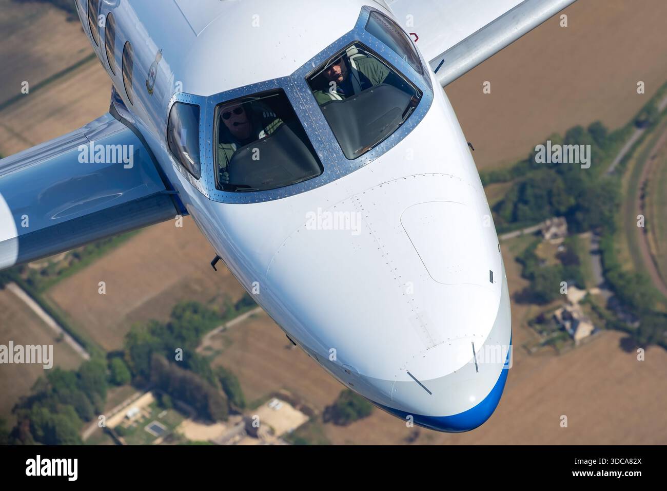 A Royal Air Force Embraer EMB-500 Phenom 100, registration ZM333 ...