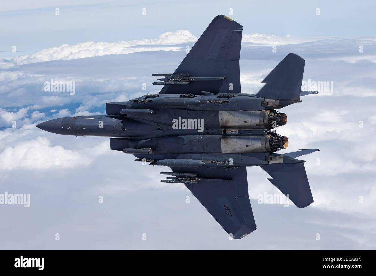 This image depicts a U.S. Air Force McDonnell Douglas F-15E Strike ...