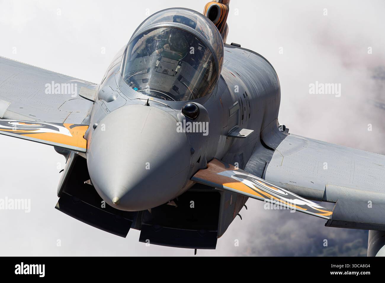 A Spanish Air Force Eurofighter EF-2000 Typhoon S, registration C16-73 ...