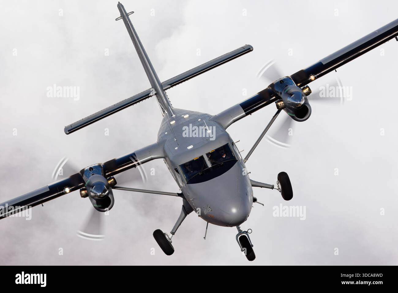 The De Havilland Canada DHC-6 Twin Otter Guardian, registered C-GVKI ...