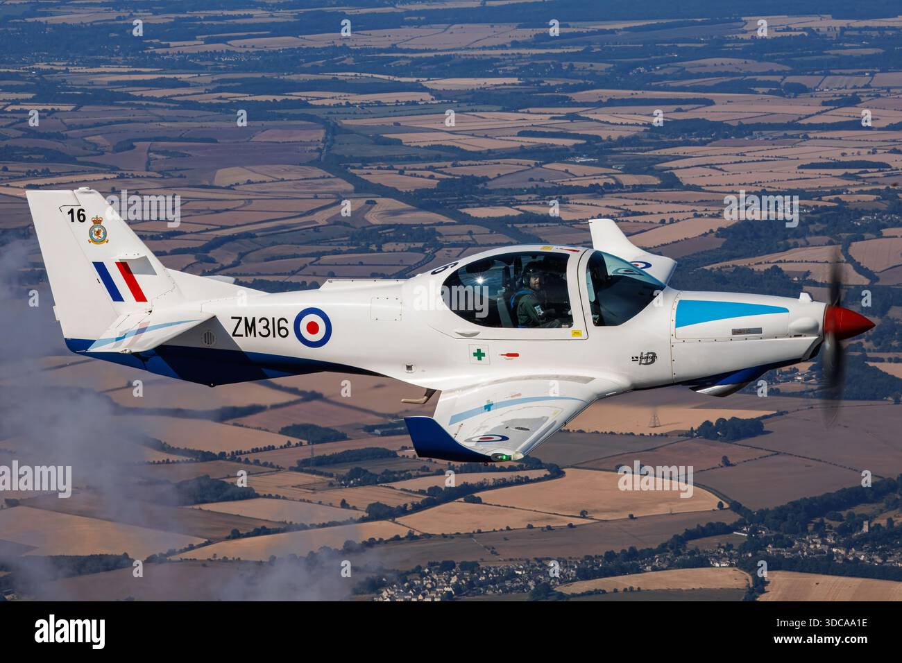 The Royal Air Force Grob G-120 and G-120TP Prefect T1, registration ...