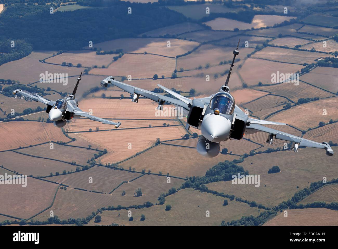 The Swedish Air Force Saab JAS 39E Gripen is a single-seat multirole ...