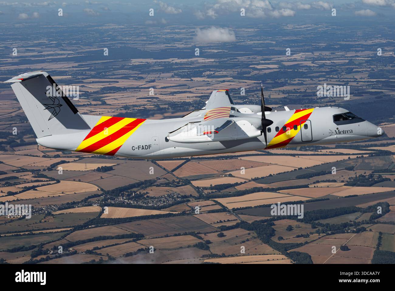 This image shows a Metrea De Havilland Canada DHC-8-311Q Dash 8 ...