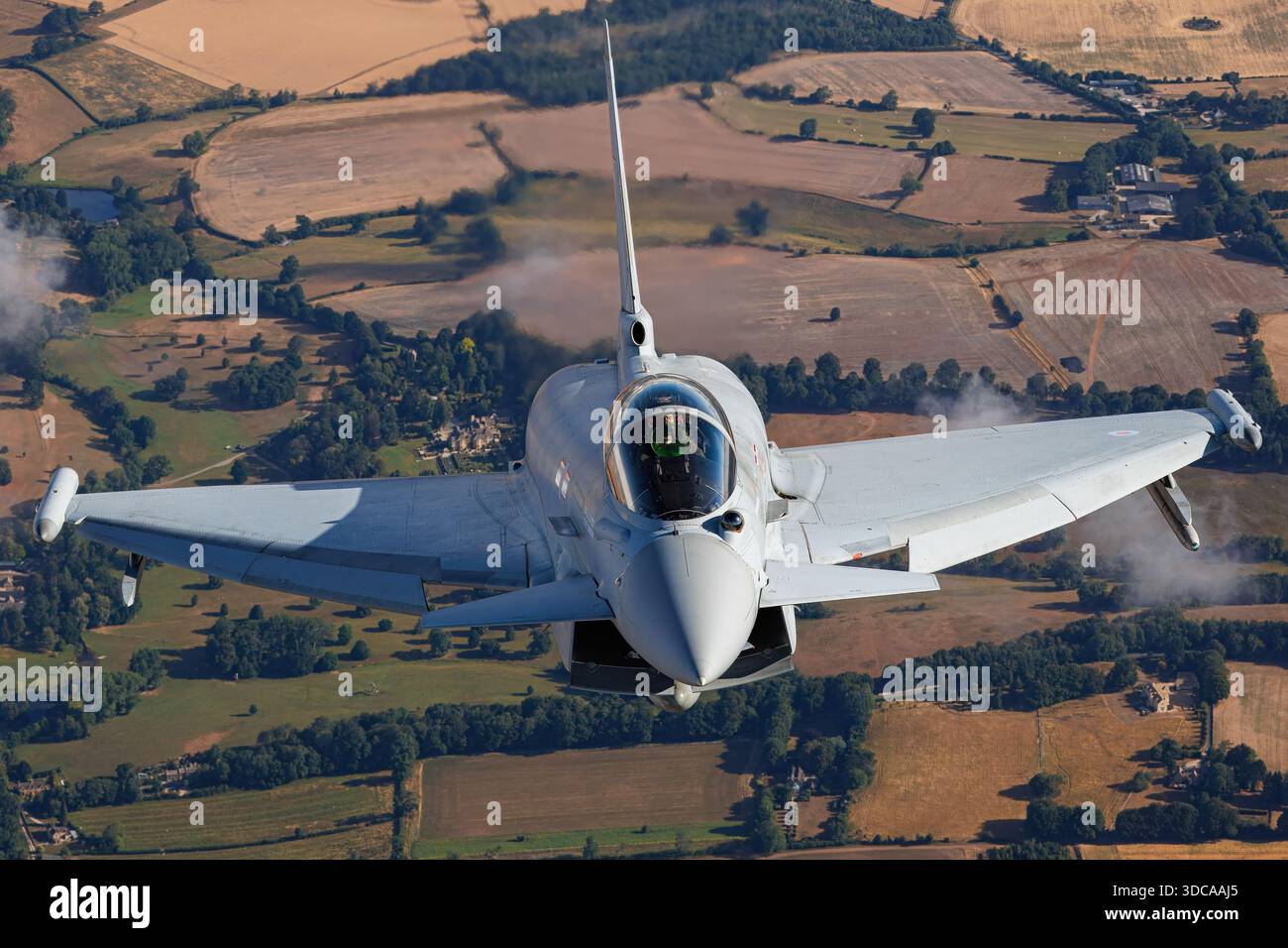 The Royal Air Force displayed Eurofighter EF-2000 Typhoon FGR4 aircraft ...