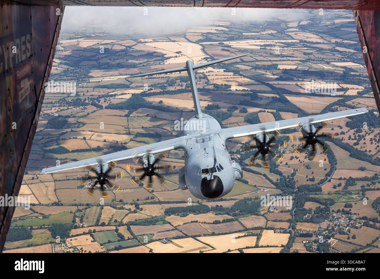 The German Air Force Luftwaffe Airbus A400M Grizzly, also known as ...