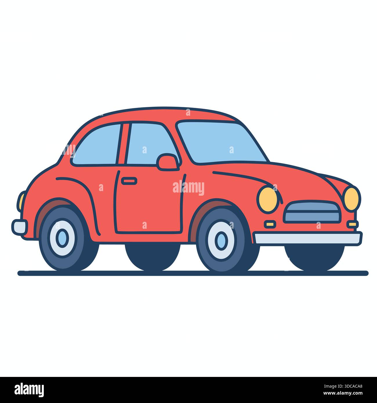 Classic luxury car in Stock Vector Images - Alamy