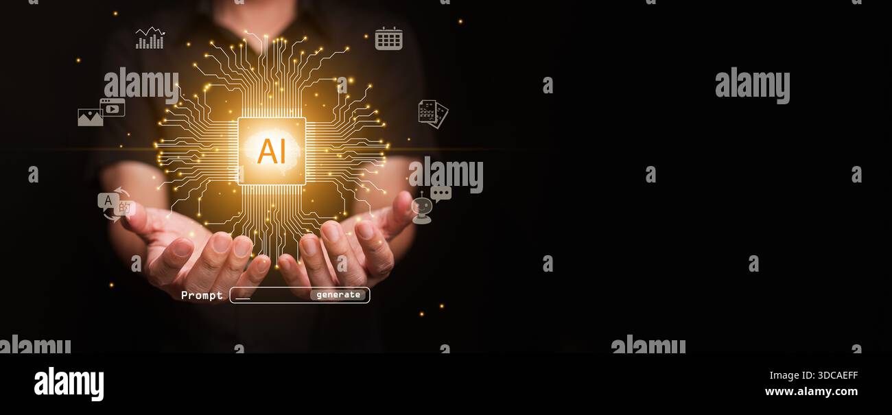 Uses technology smart ai hi-res stock photography and images - Alamy