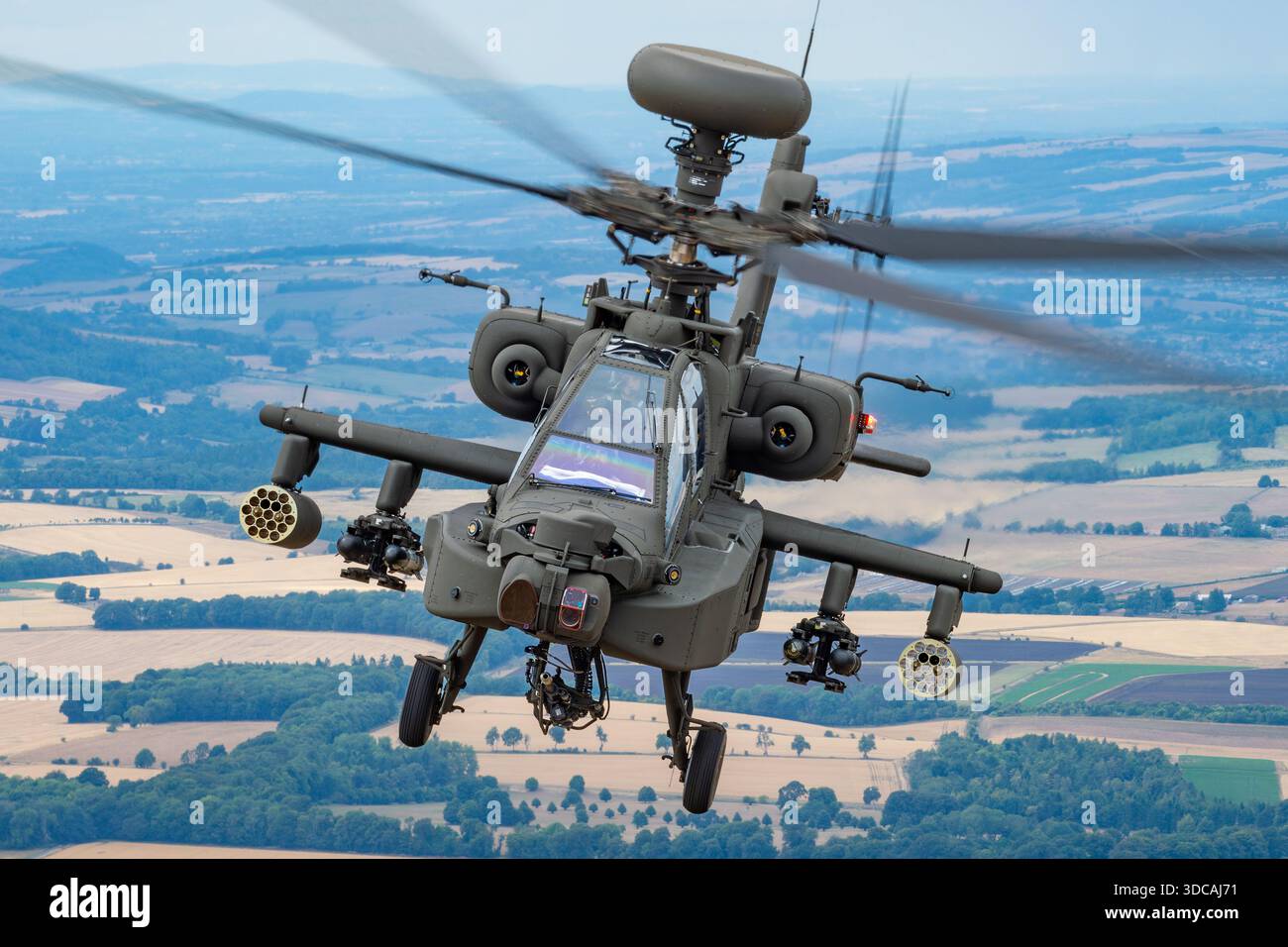 The Royal Netherlands Air Force AH-64E Apache Guardian, Q-44, is ...