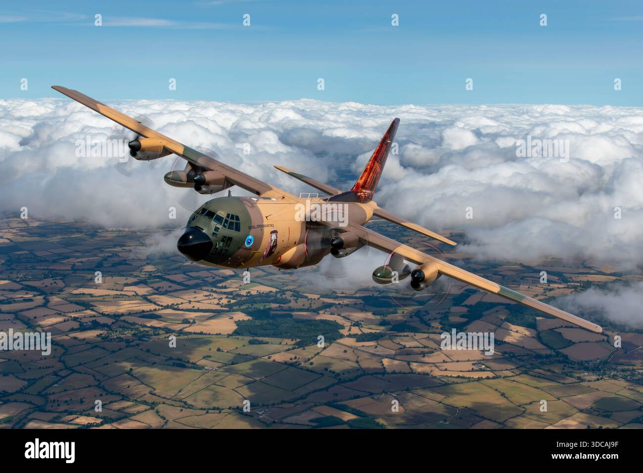 Royal Jordanian Air Force Lockheed C-130H Hercules 347, also known as L ...