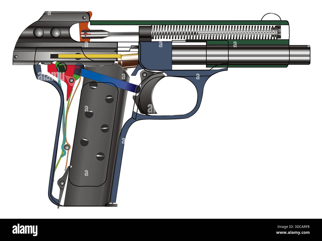 FN Browning Model 1900 semi-automatic pistol in 7.65mm (.32 ACP ...