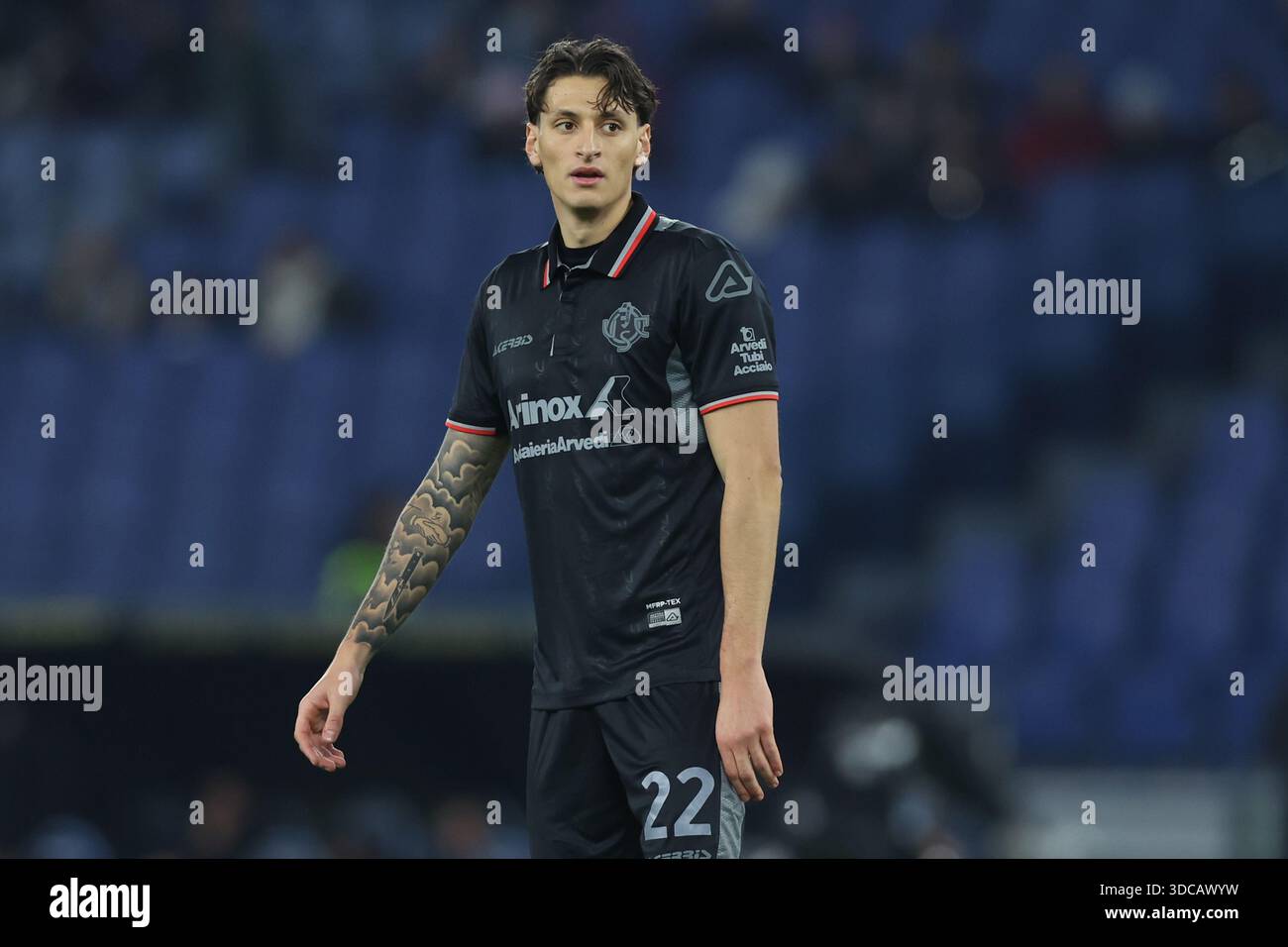 Romano Floriani of U.S. Cremonese seen during the Serie A Enilive 2025 ...