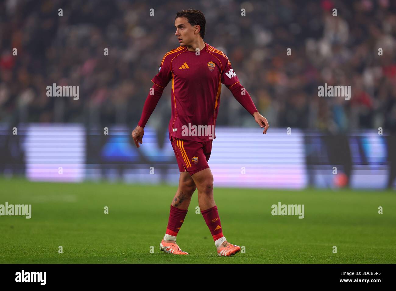 Paulo Dybala of AS Roma looks on during the Serie A match beetween ...