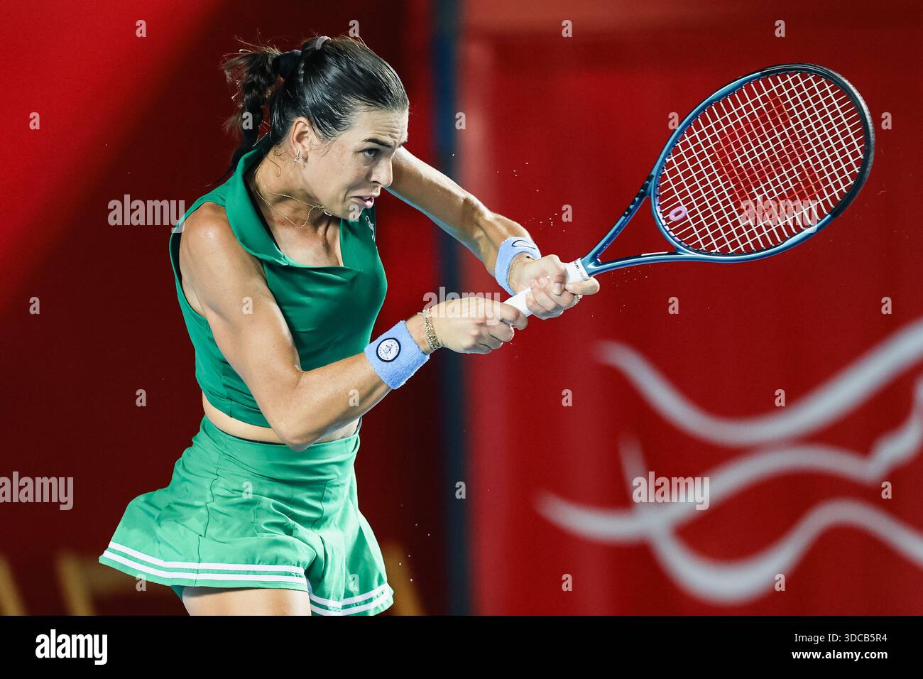 WTA Hong Kong 125 Open at the Victoria Park tennis court, Hong Kong, on ...